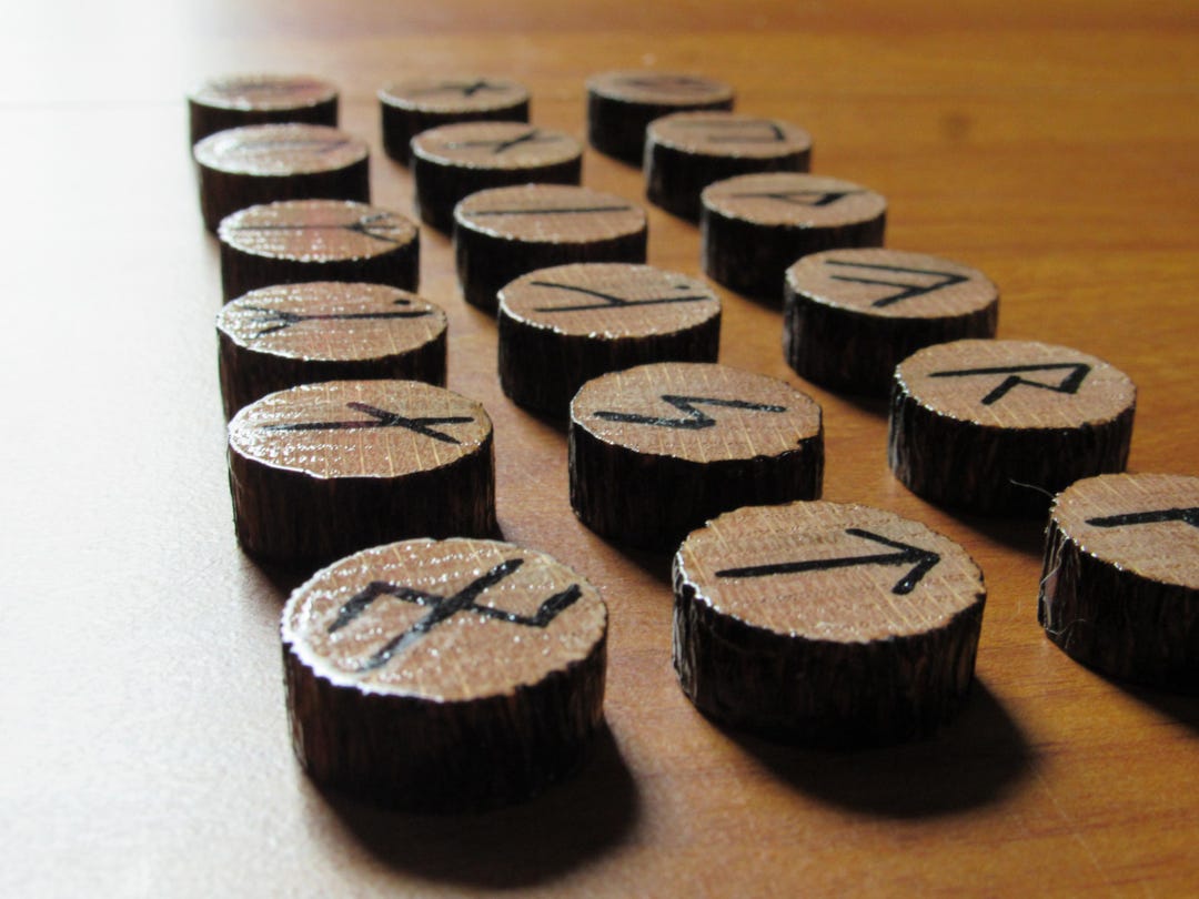 Handcrafted Armanen Rune Set - Etsy