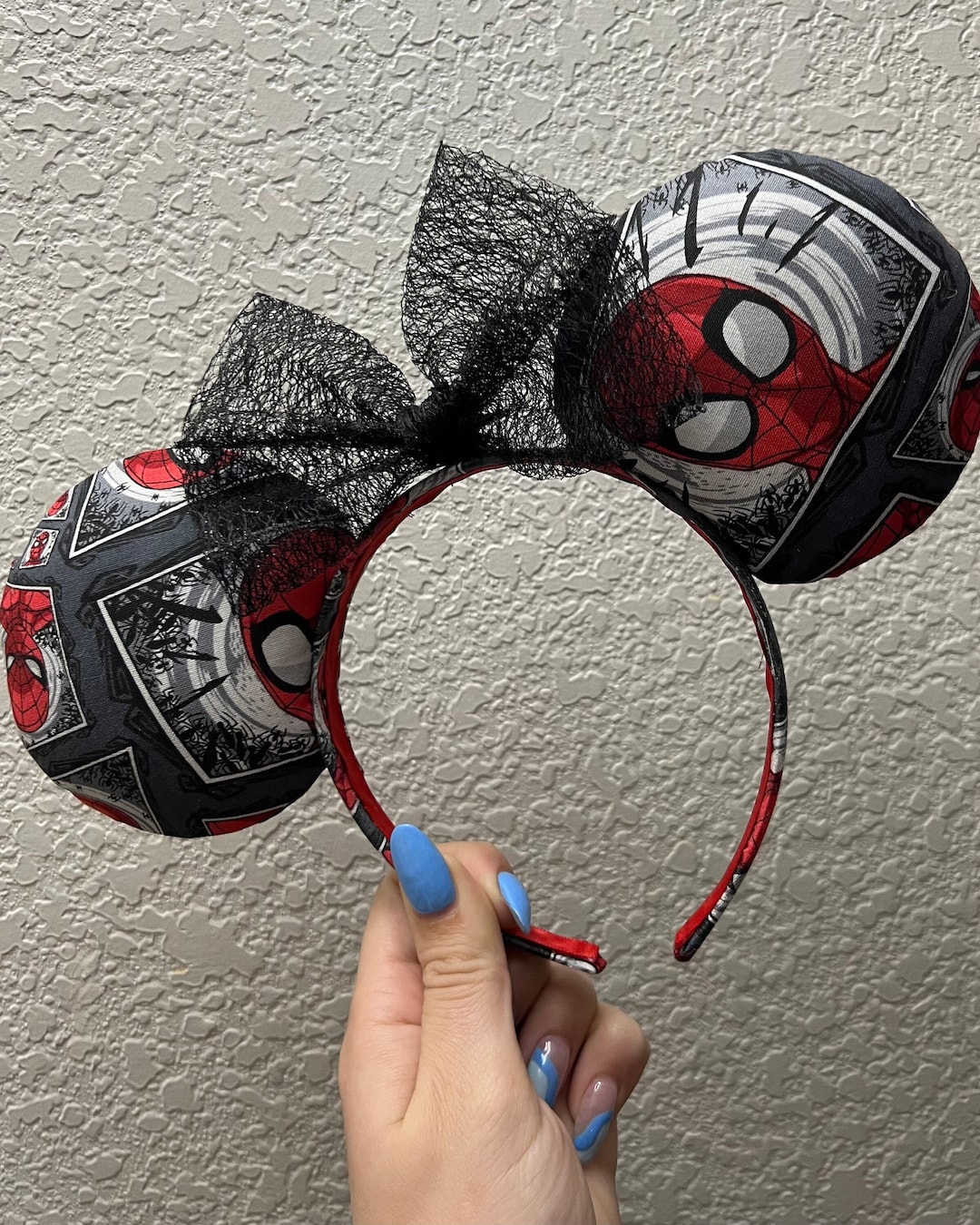 Spider-man Disney Ears - Etsy