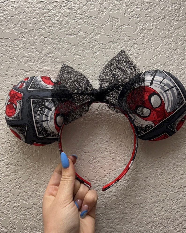 Spider-man Disney Ears - Etsy