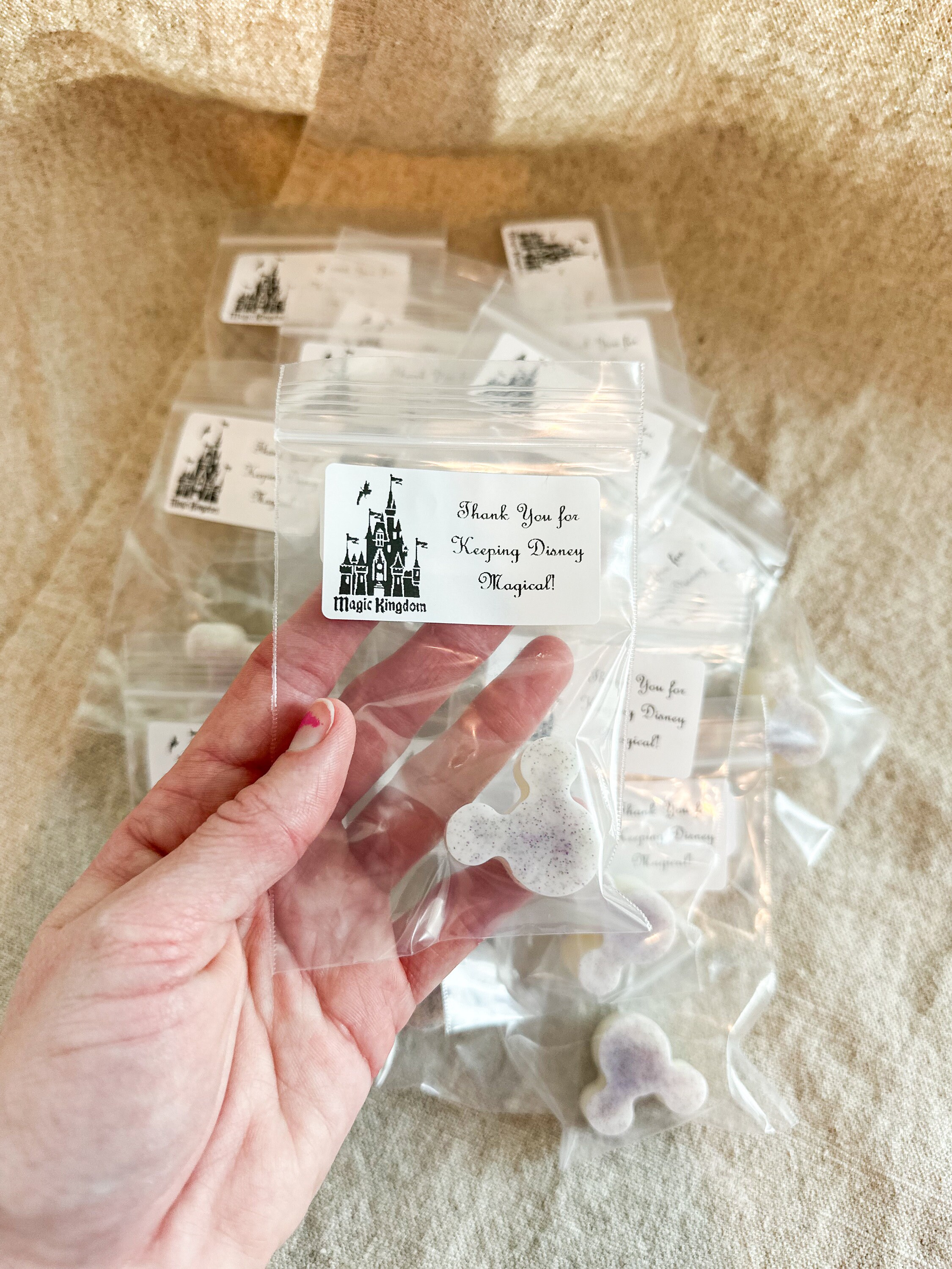 Pixie Dust Gift, Mouse Soaps, Mickey, Minnie , Pixie Dust Ideas, Hand ...