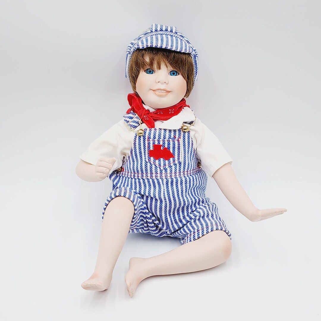 Andy the Train Engineer Doll From 1990 Yesterdays Dreams by Ashton ...