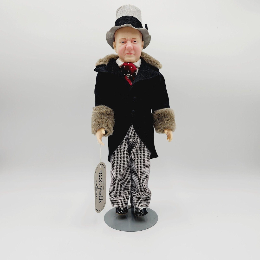 Effanbee 1980 Centennial Porcelain Doll of Comedian WC Fields With Doll ...