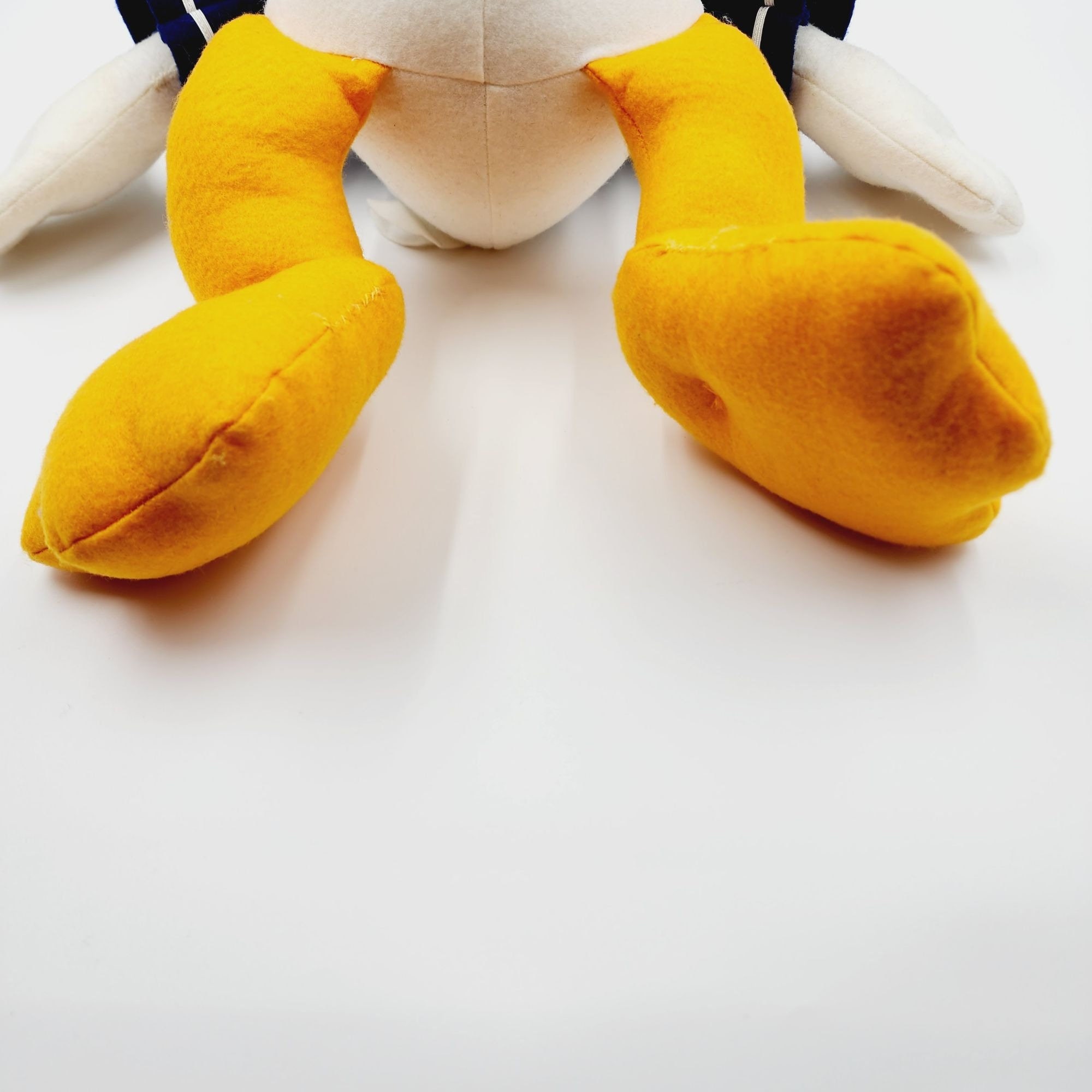 Vintage 1970s Donald Duck Pie Eyed Cloth Doll Handmade by Mabel Randall ...