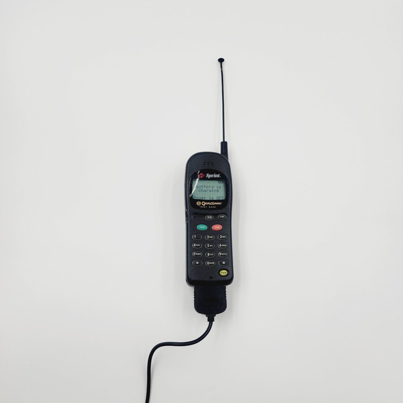 Vintage Sprint Qualcomm QCP-2700 Dual Band Mobile Phone With Power ...