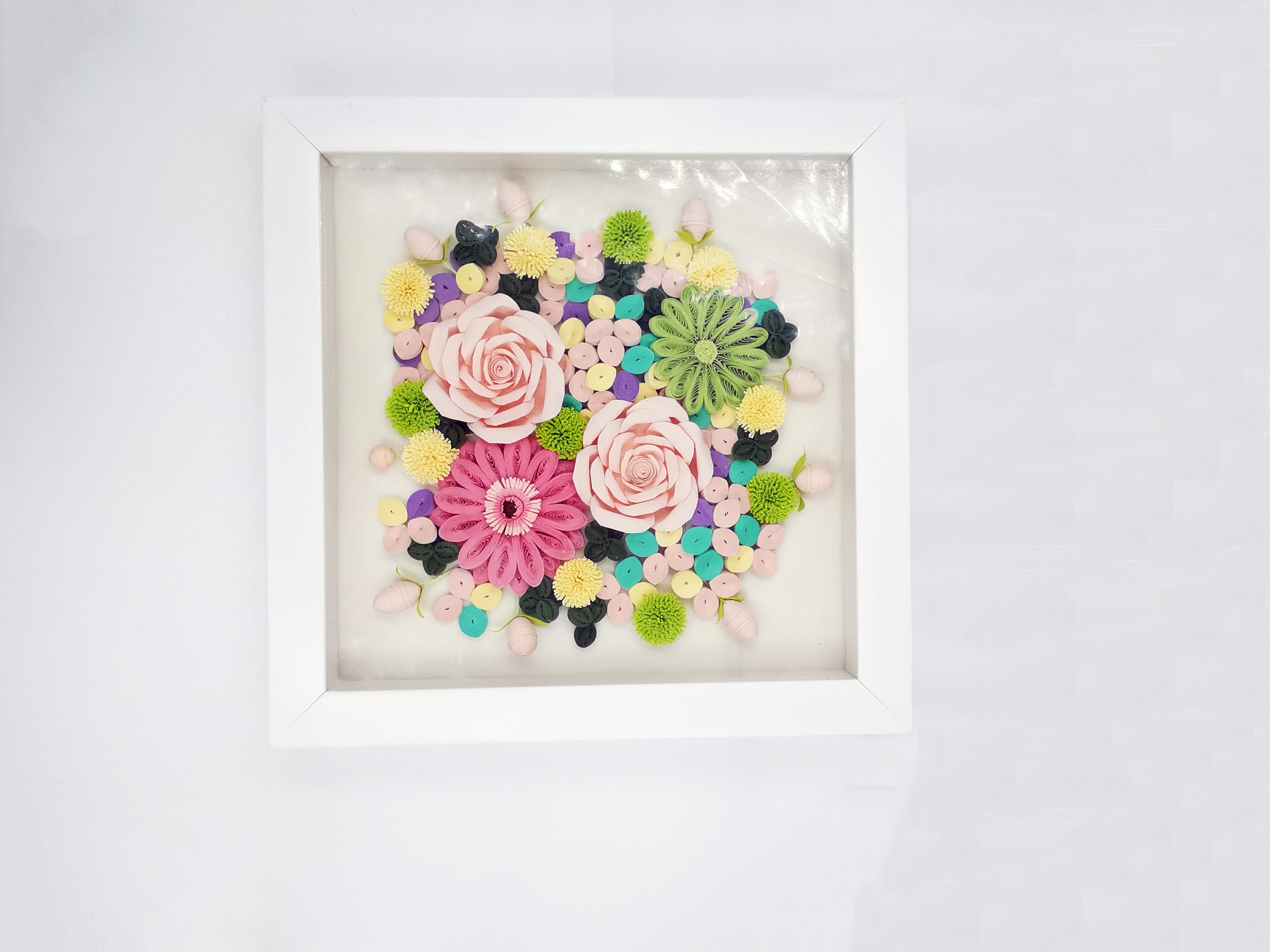 Quilling Photo Frame - Quiiling Flower - Etsy