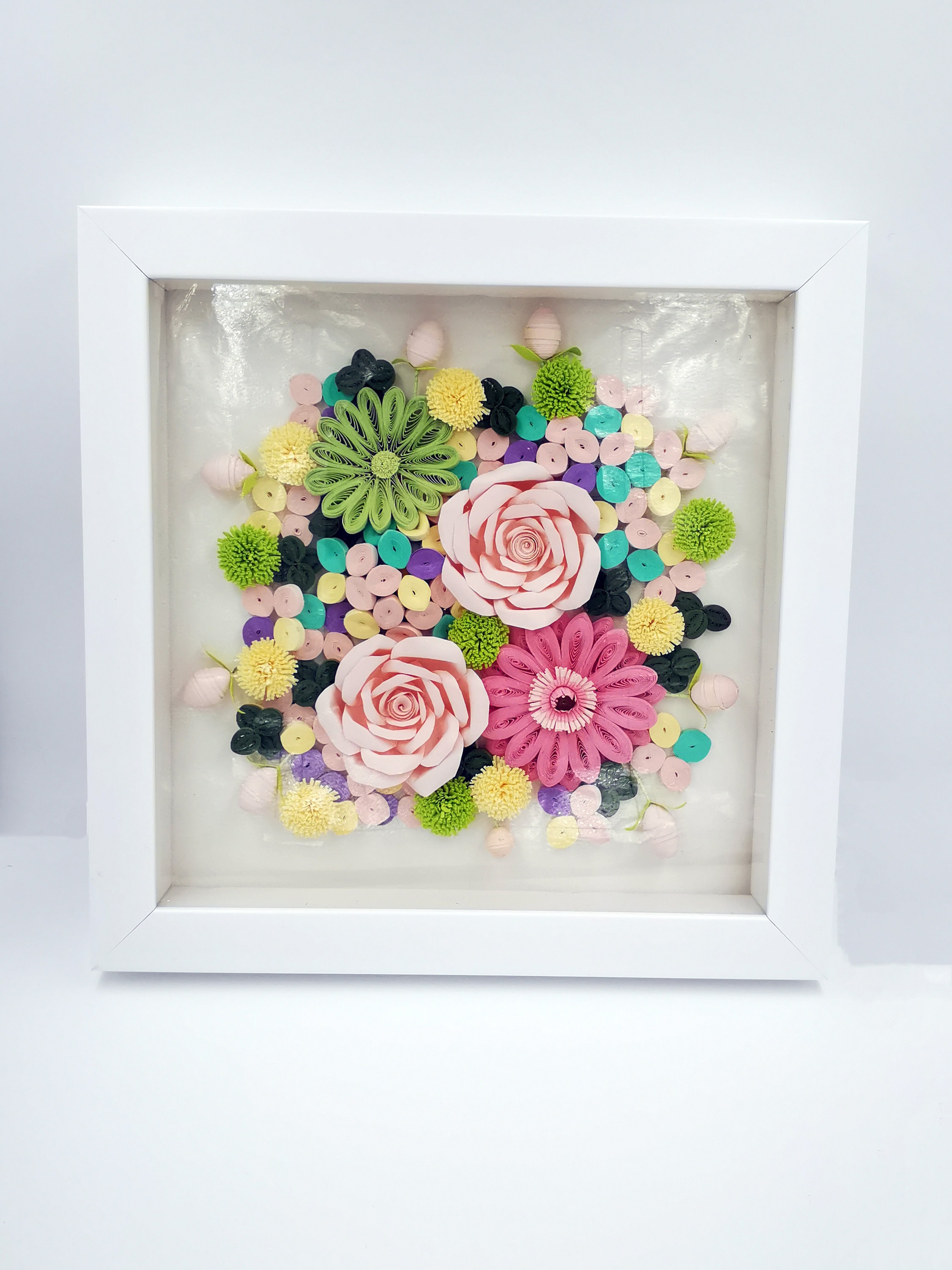 Quilling Photo Frame - Quiiling Flower - Etsy