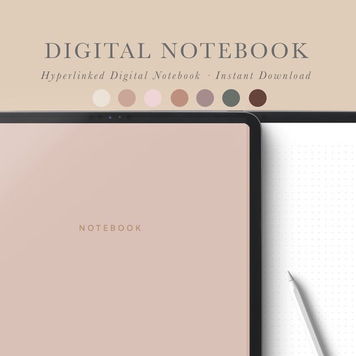 Digital Daily Study Planner for Goodnotes Notability and - Etsy