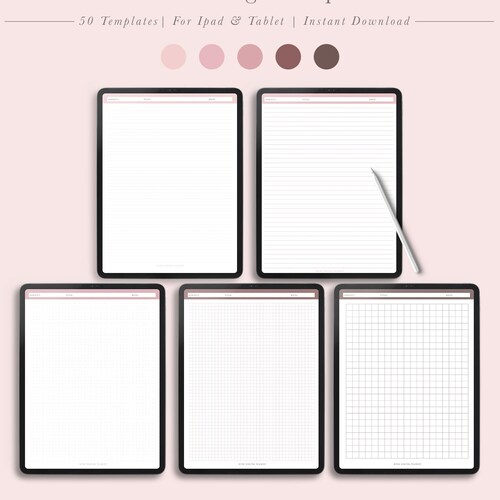 50 Student Note Taking Templates Perfect for Ipad and - Etsy