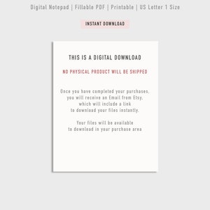 30-day Habit Tracker for Goodnotes, Notability, and Xodo | Goal Tracker ...