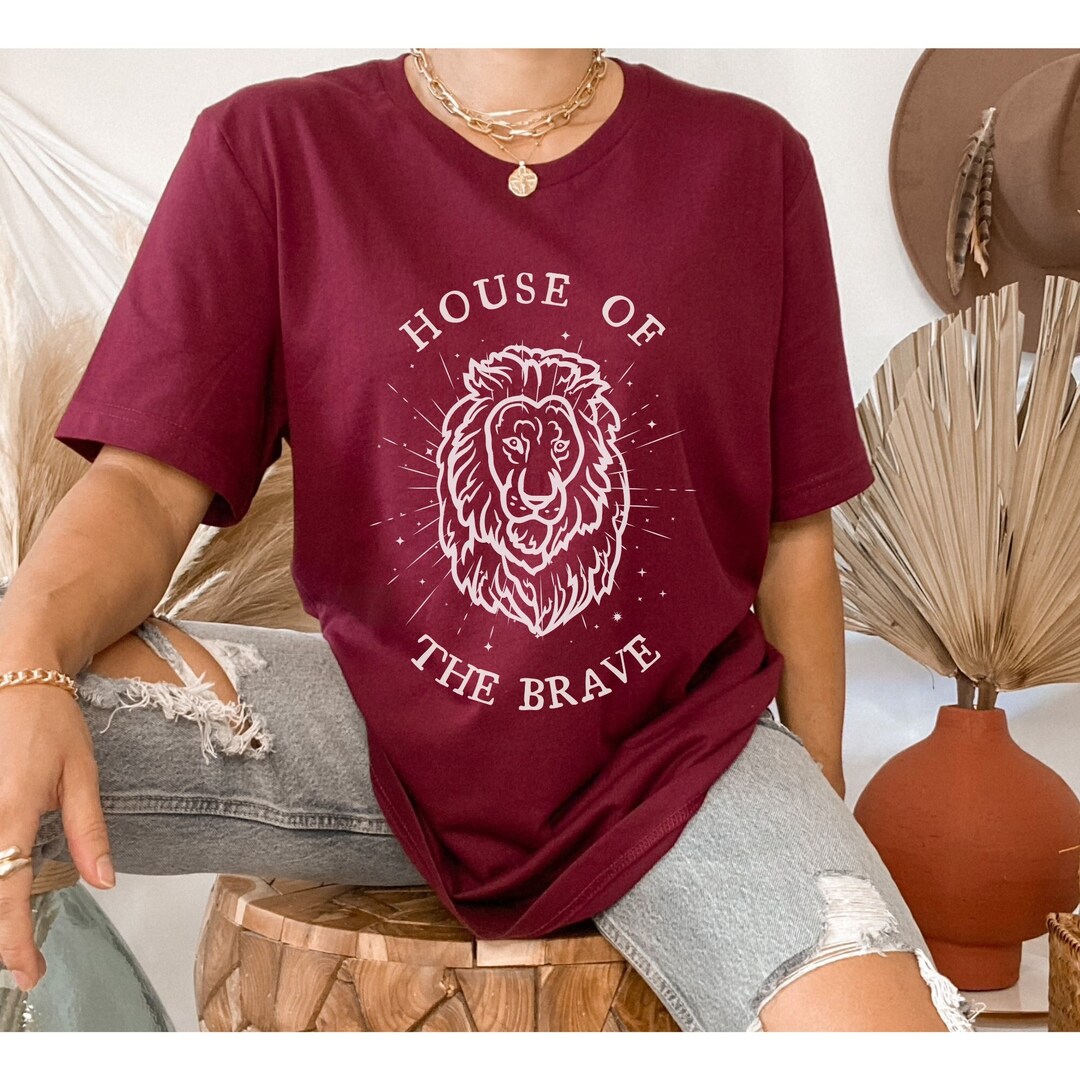 Red House Shirt Bookish Shirt Book Merch Magical Gifts Wizard School ...