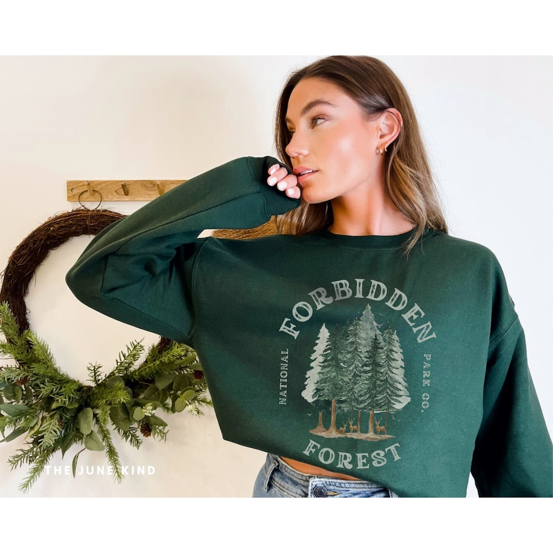 Forbidden Forest National Park Sweater Potter Sweatshirt Pottery ...