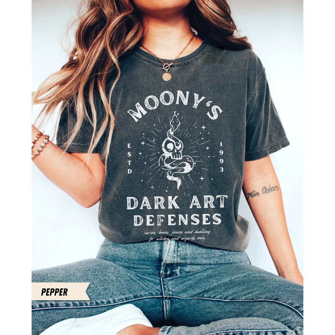 Dark Arts Shirt Comfort Colors Moony Shirt ATYD Shirt Book Shirt ...