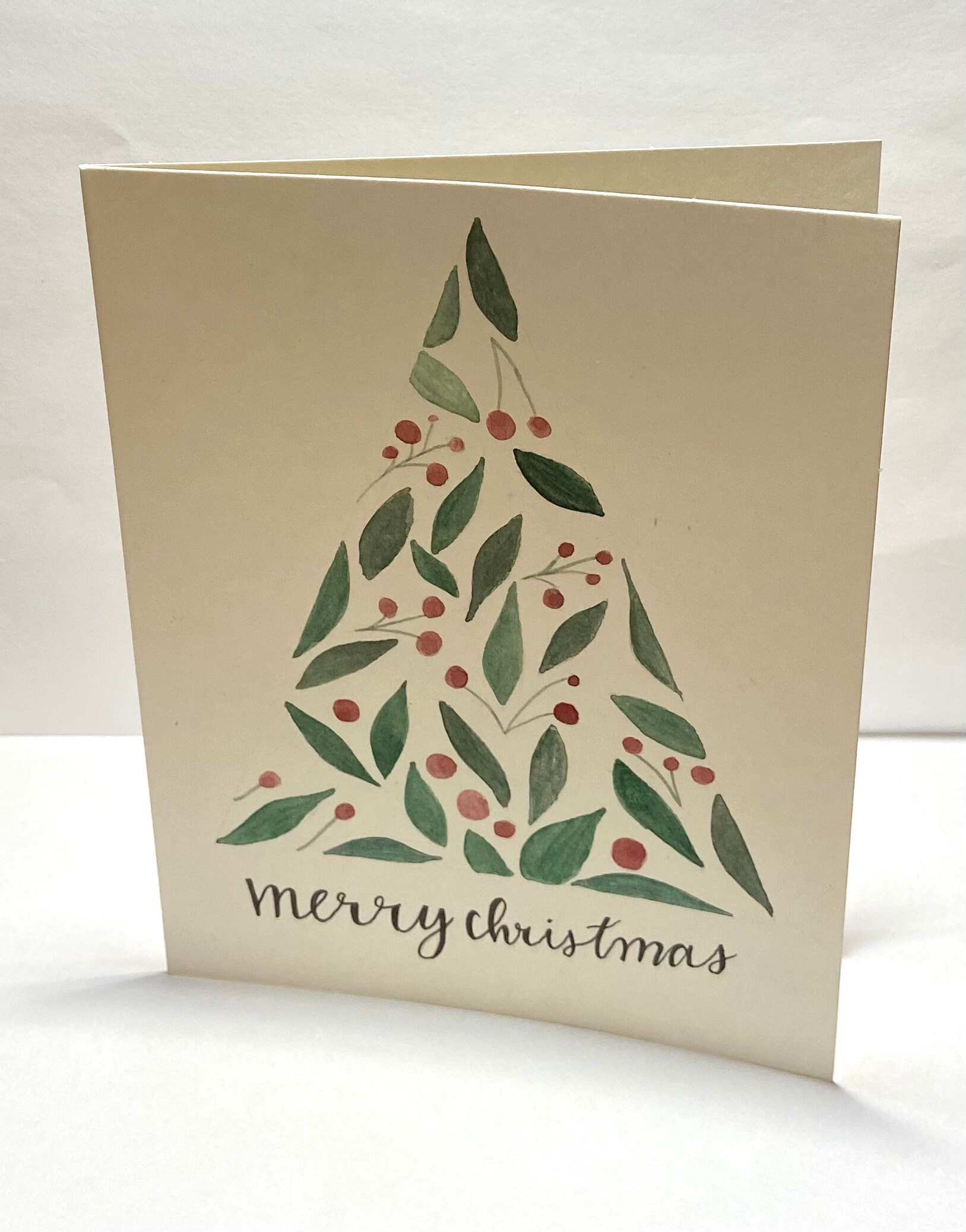 Christmas Tree Card - Etsy