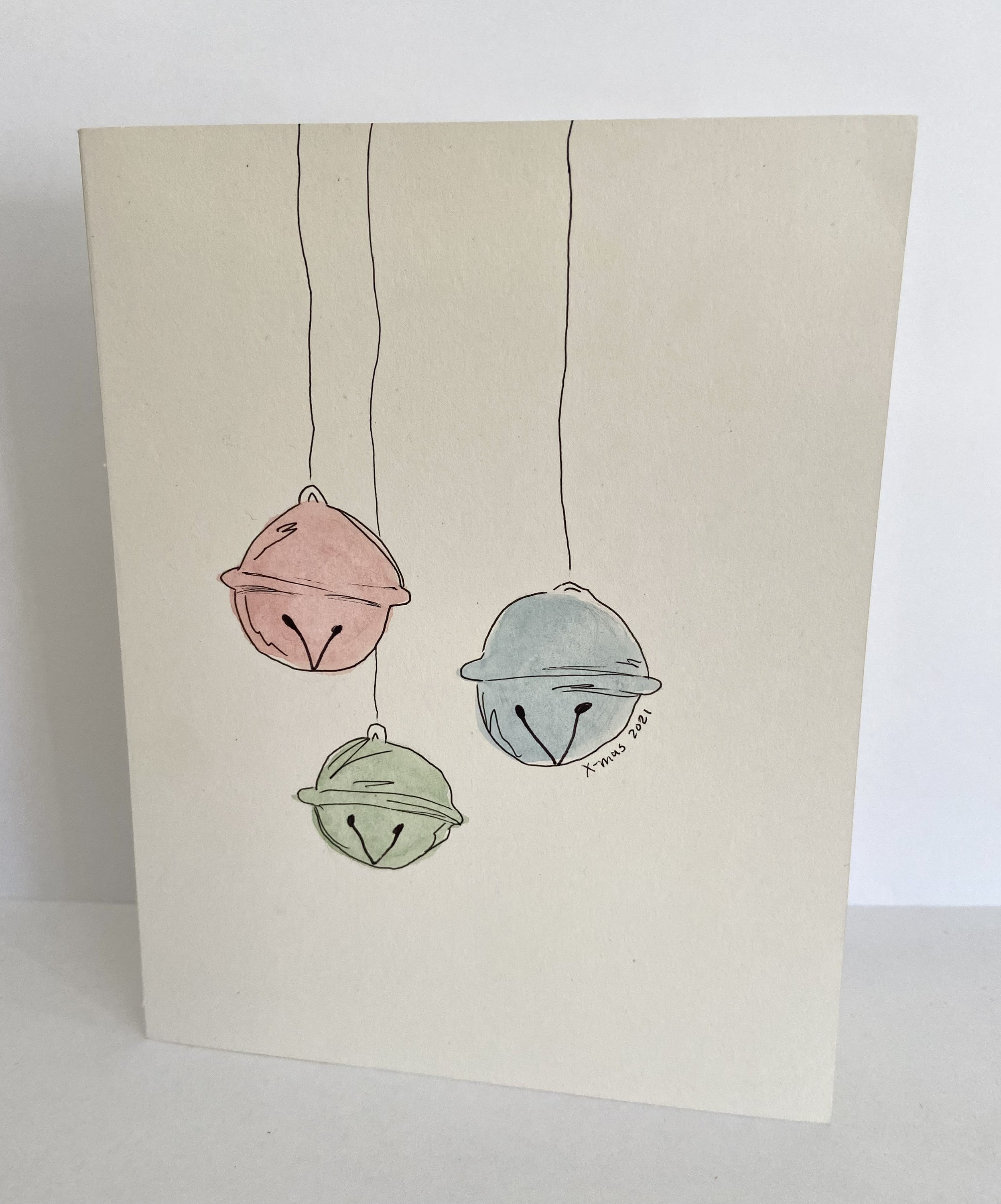 Simple Christmas Card - Etsy