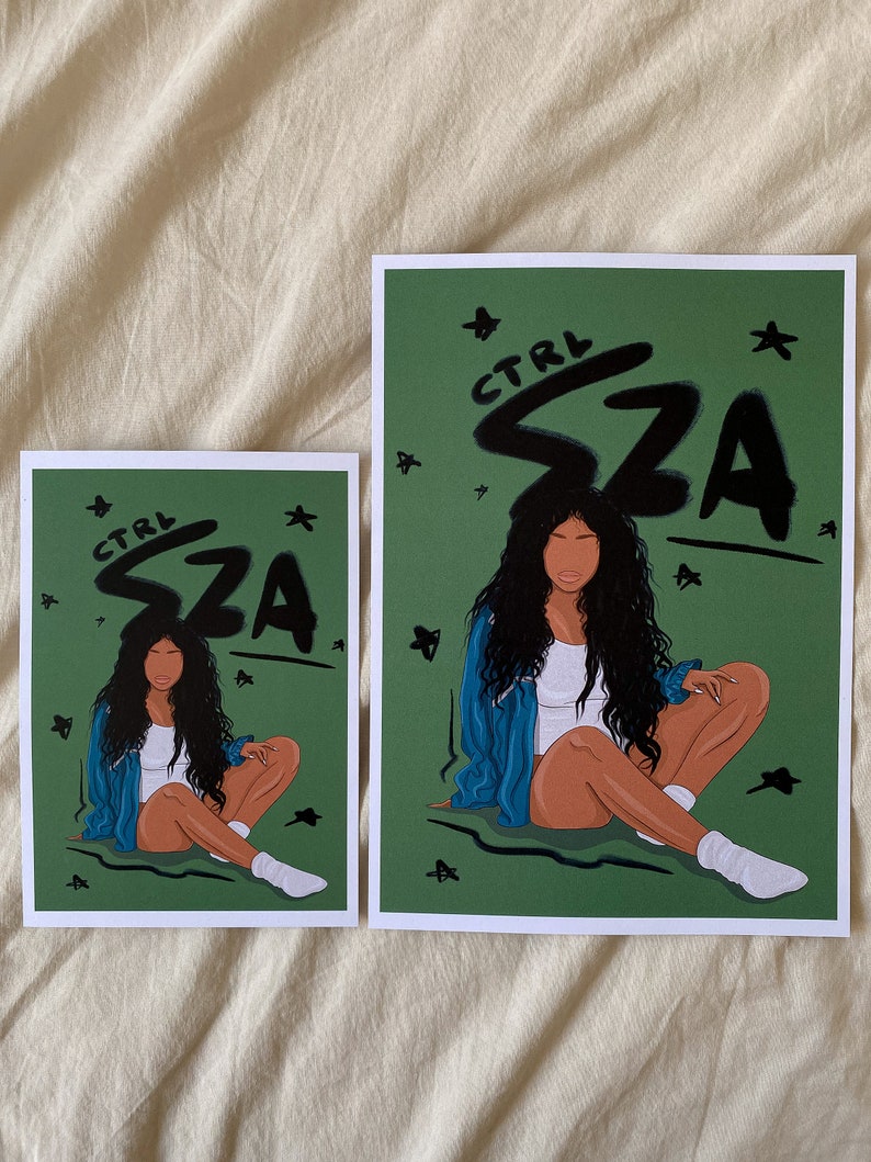 SZA CTRL Album Cover Art Print A4 / A5 Poster 100% | Etsy SZA CTRL Album Cover Art Print A4 / A5 Poster 100% | Etsy
