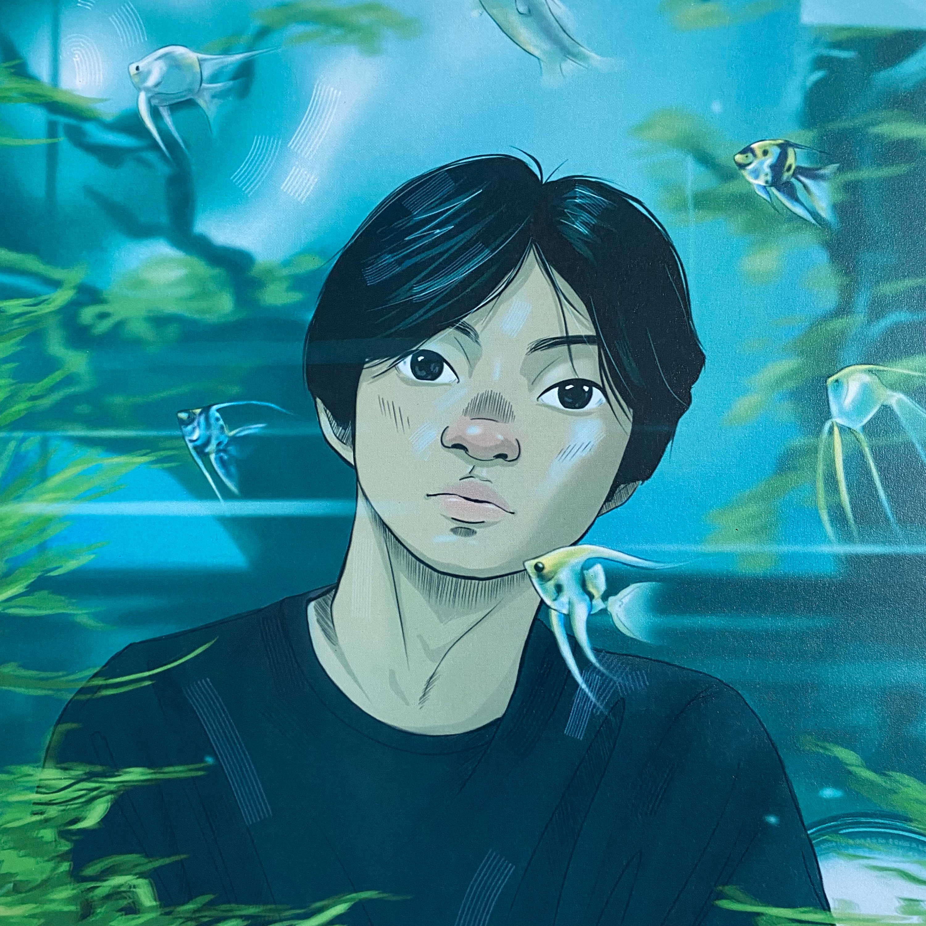 Original Cute Anime Character Art Print | Digital Painting - Etsy