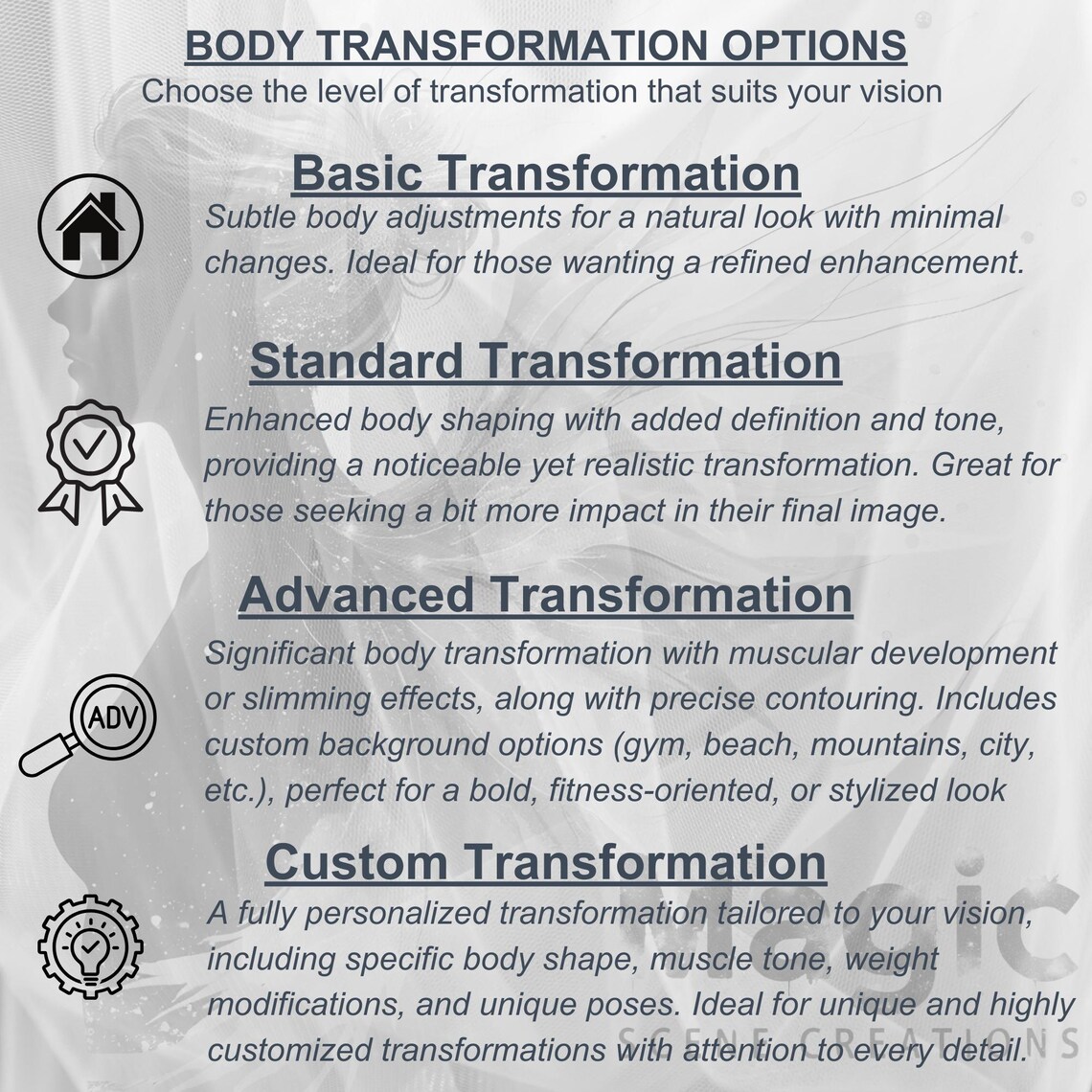 Personalized Photo Transformations – Body Contouring, Face Slimming ...