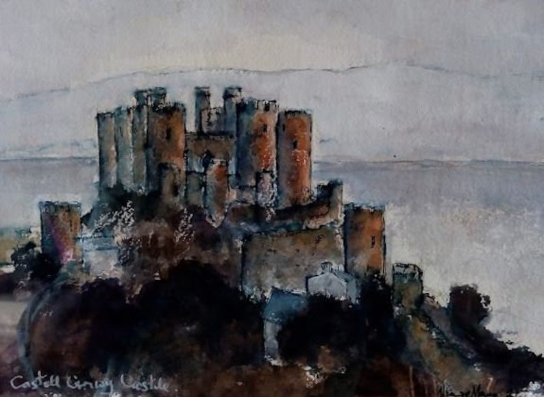 Conwy Castle Original Painting/limited Edition Painting by John Wynne ...
