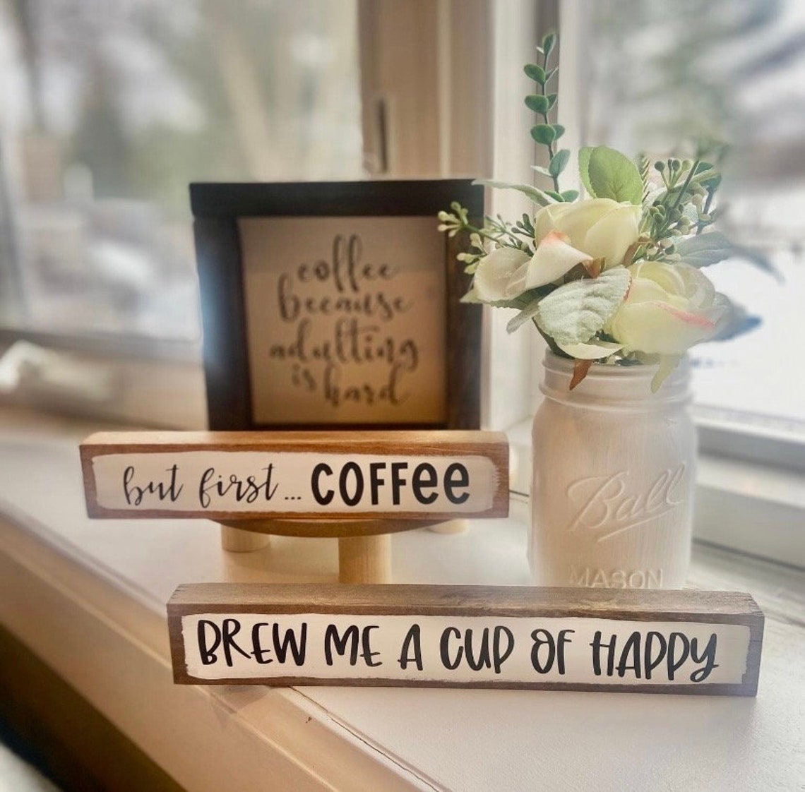 Wooden Skinny Sign - Etsy