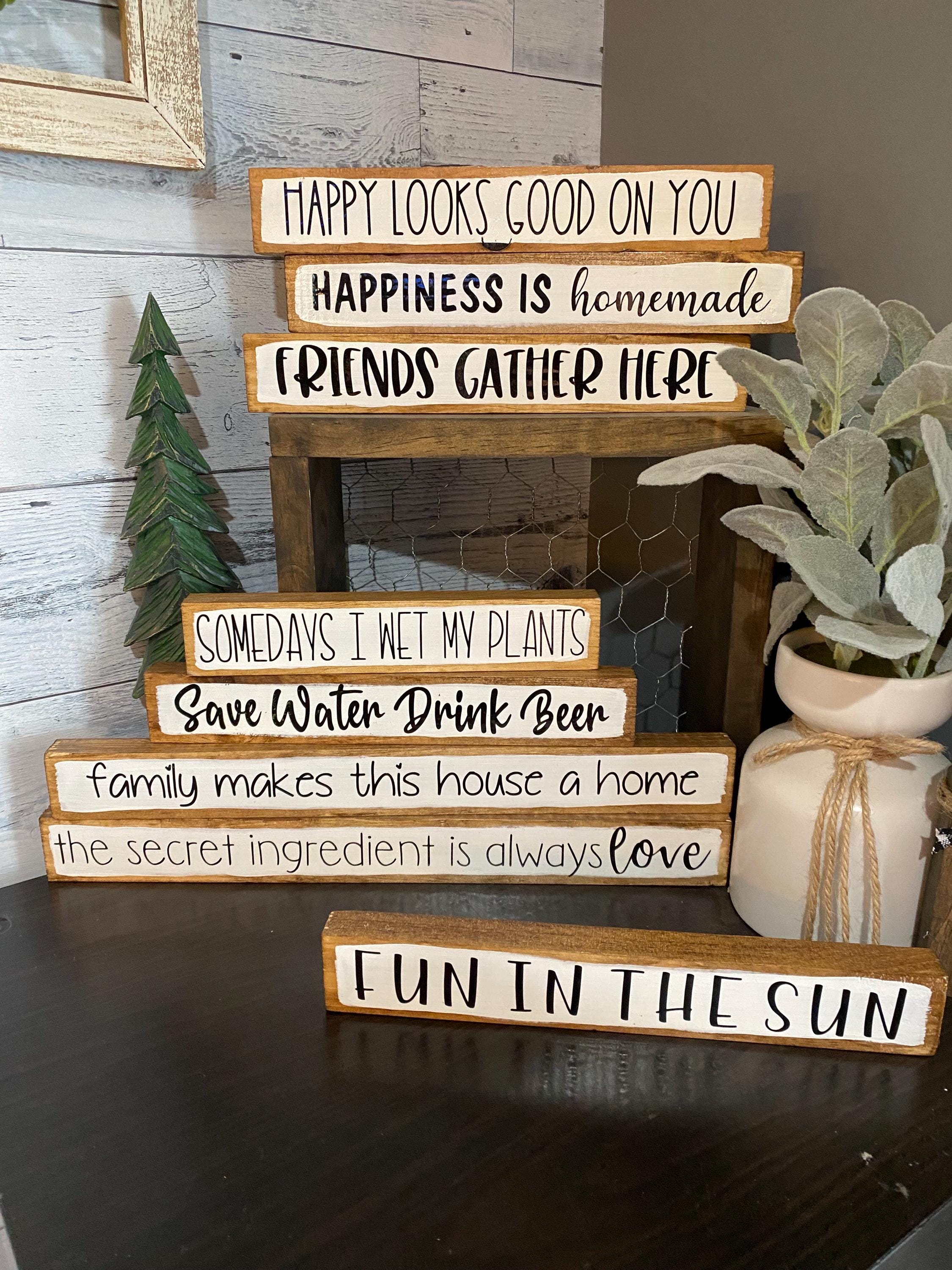 Wooden Skinny Sign - Etsy