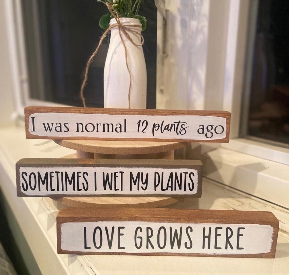 Wooden Skinny Sign - Etsy