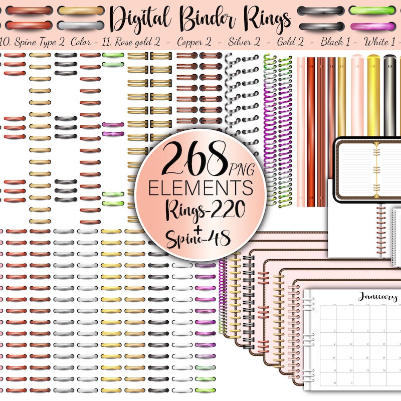 Ring Binders Notebook - Etsy UK