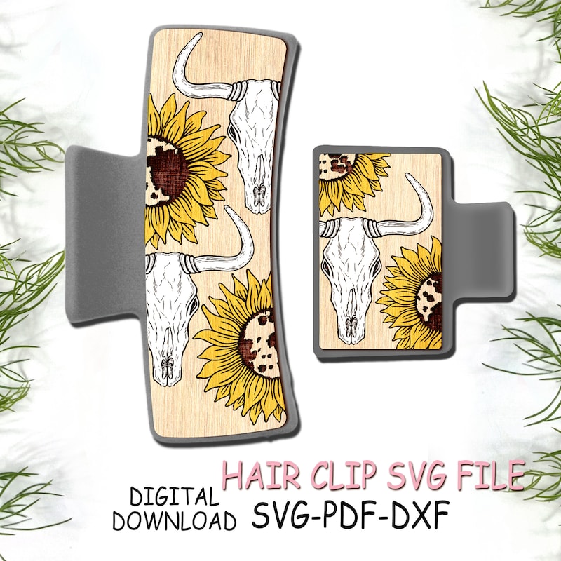 Skulls Claw Clip - Etsy