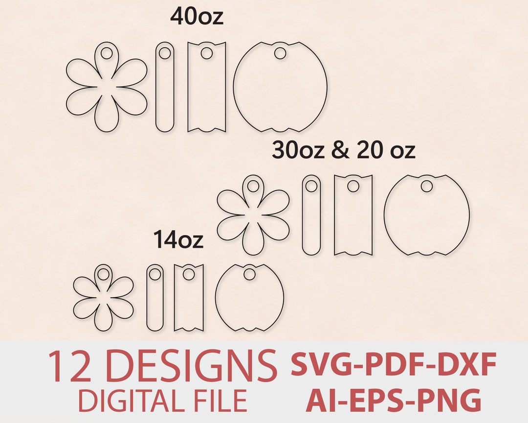 Tumbler Name Tag SVG File H2.0 Version Tumbler Topper Name Plate SVG ...