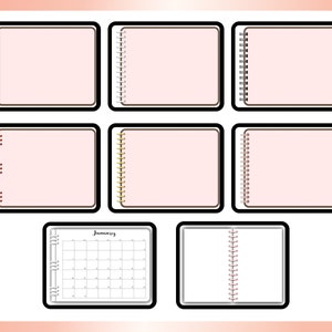 Buy Digital Planner Binder Rings Goodnotes Planner Digital Coils Online ...