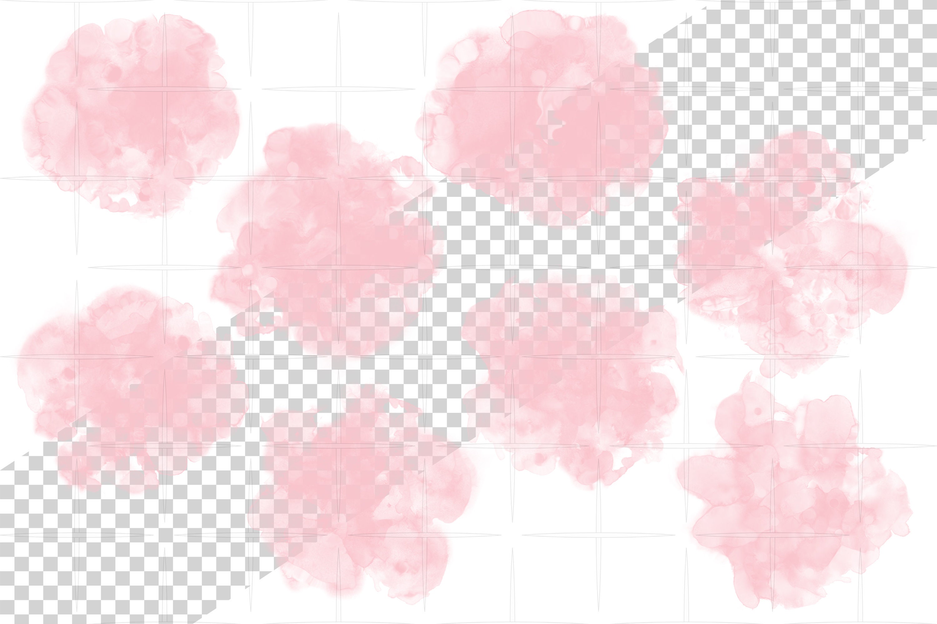 Alcohol Ink Light Pink Watercolor Logo Background Png Glitter - Etsy