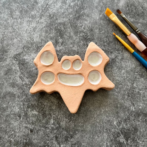 Mini Bat Paint Palette Bat Dish Bat Spoon Bat Ashtray - Etsy