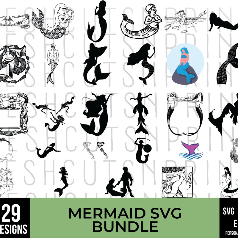 Mermaid Vinyl - Etsy