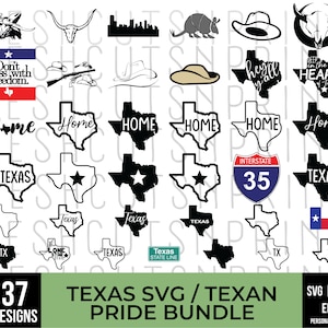 37 Texas Design Set, Texas Svg, Texas Png, Texas Pride, Texas Home ...