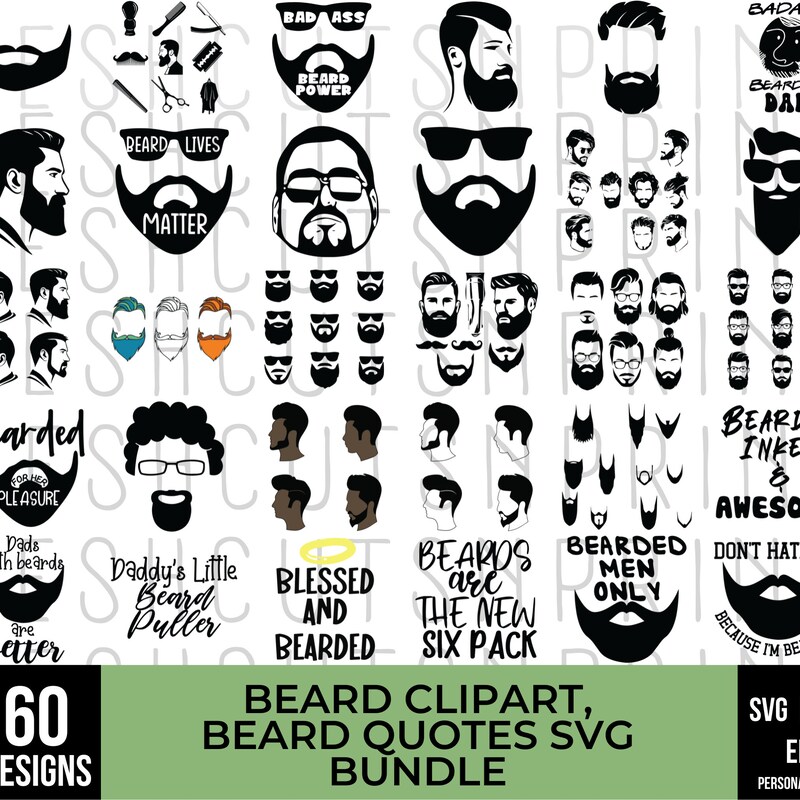 Beard Card - Etsy