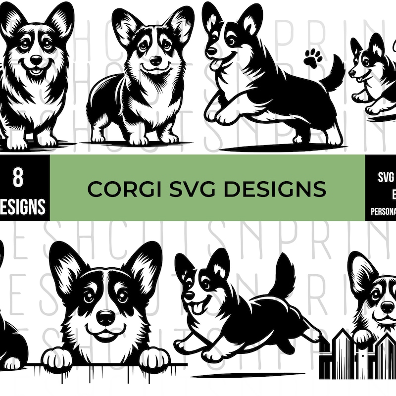 Corgi Svg - Etsy