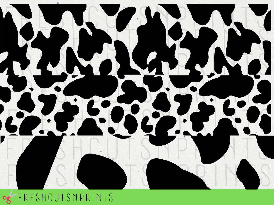 Cow Print SVG Cow Print SVG Seamless Pattern Svg Cow Skin | Etsy