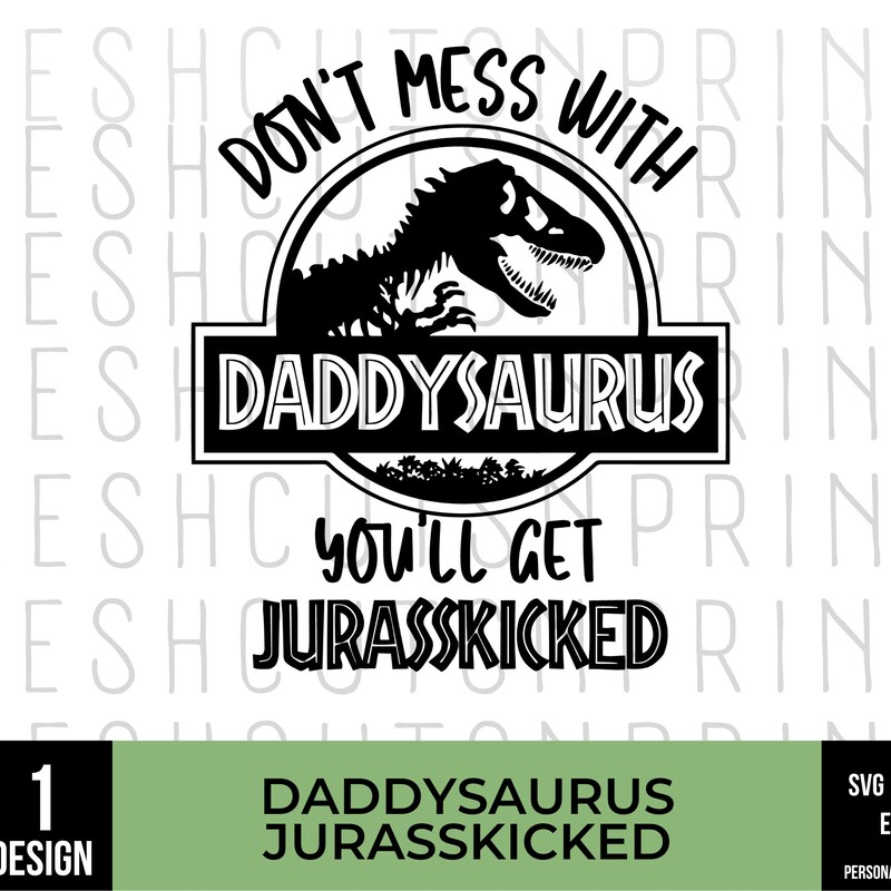 Daddysaurus - Etsy