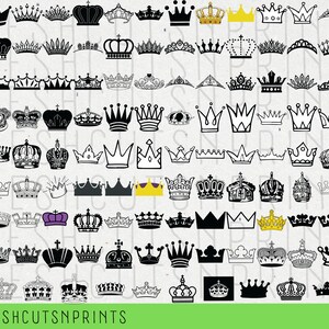 120+ Royal Crown SVG File, King Crown SVG, Queen Crown SVG, Princess ...