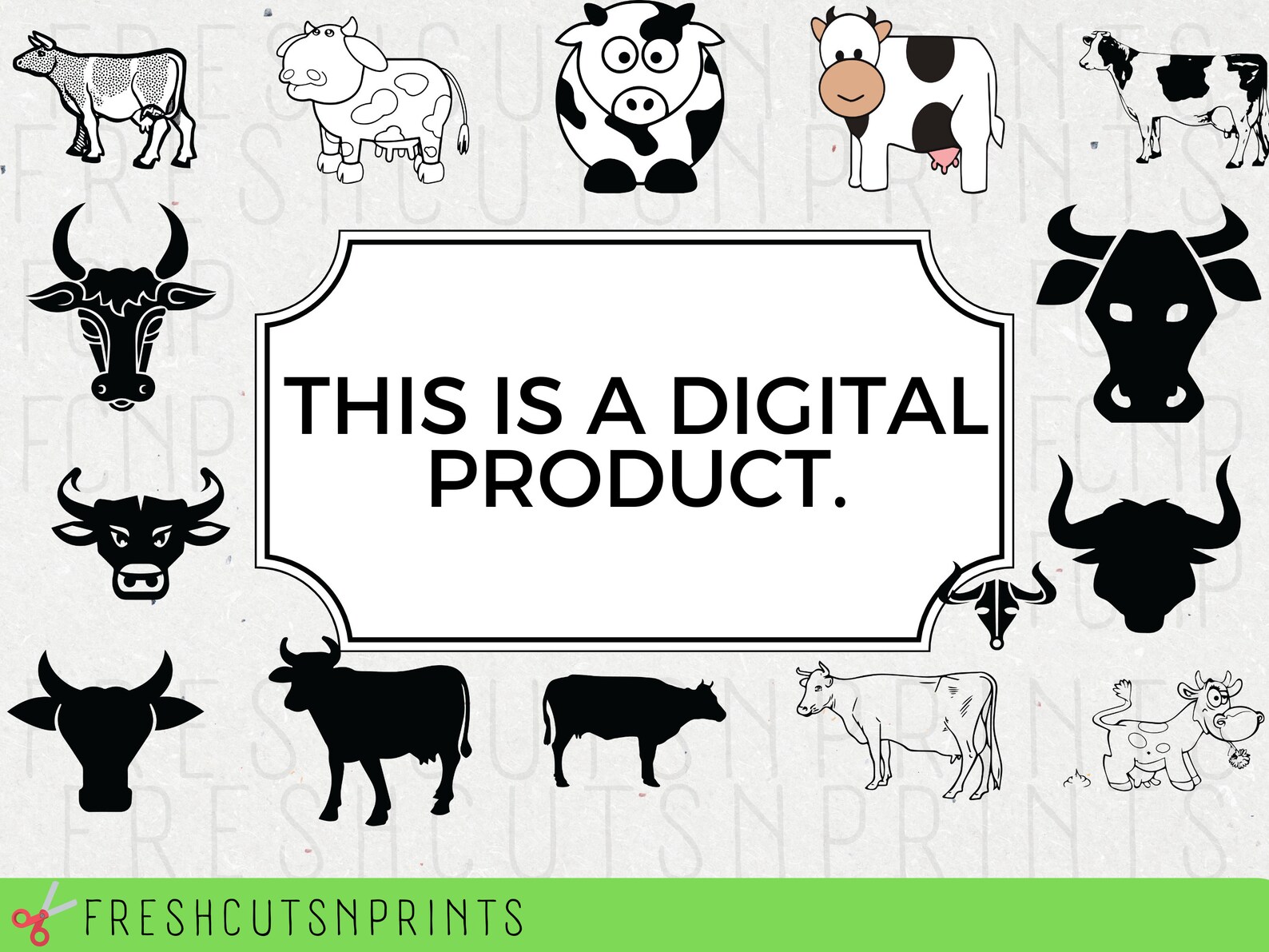 40 Cow SVG Bundle Cow Clipart Cow Cut File Farm Animal | Etsy