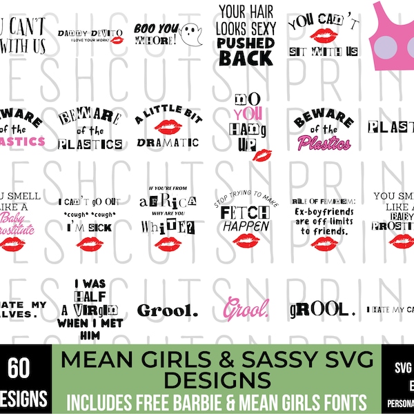 Mean Girls Cricut - Etsy