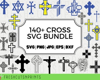 Cross SVG Cut Files, Crosses SVG Cut Files, Christian SVG Bundle Svg ...