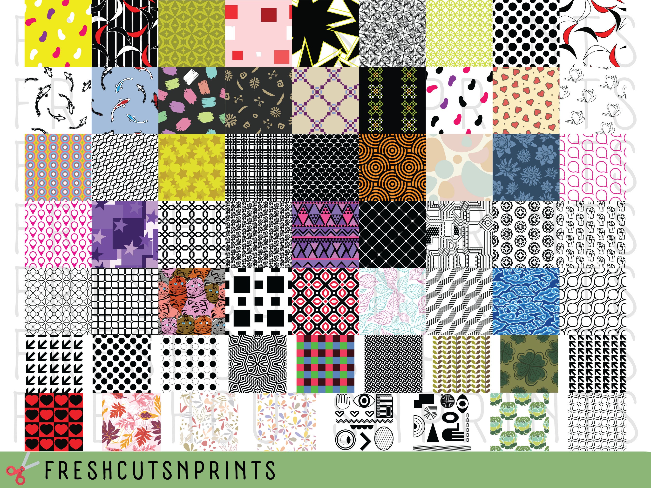 62 Seamless Pattern Designs Seamless Pattern Svg Keychain - Etsy