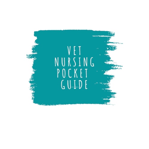 Entire Vet Nursing Pocket Guide Collection - Etsy
