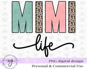 Mimi Life Png | Etsy