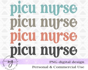 Picu Nurse Clipart - Etsy