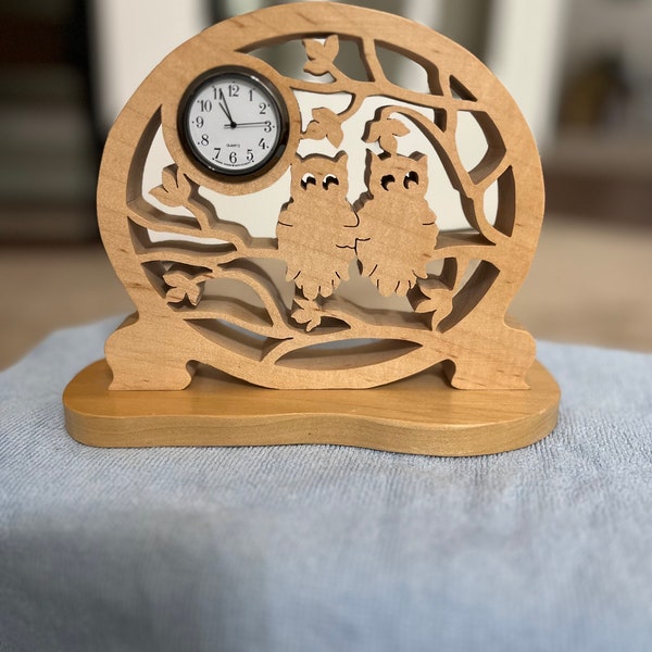 Owl Clock - Etsy