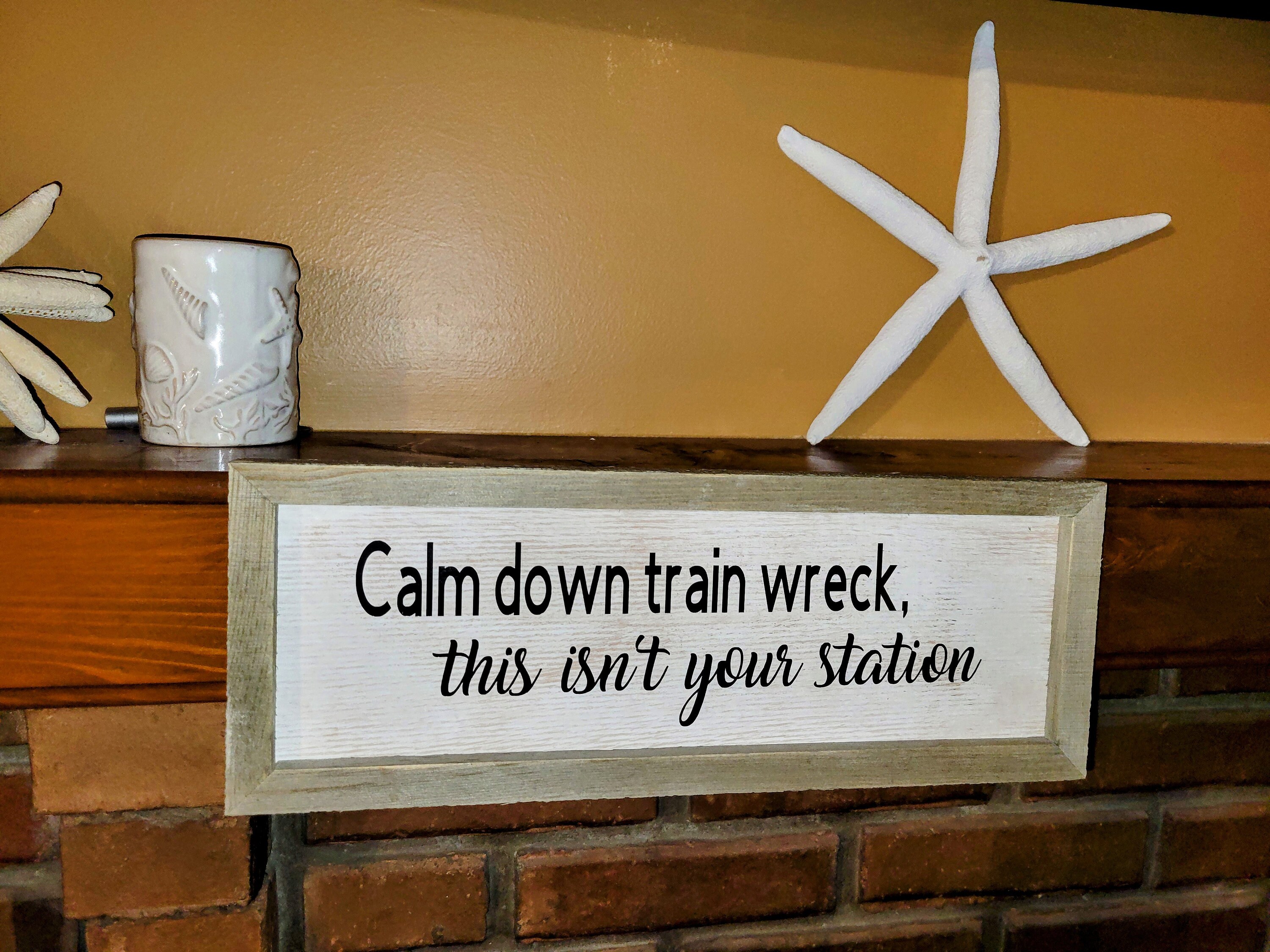 Calm Down Train Wreck This Isn't Your Station/funny - Etsy