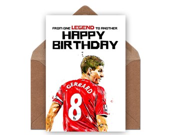 Liverpool Birthday Cards - Etsy UK