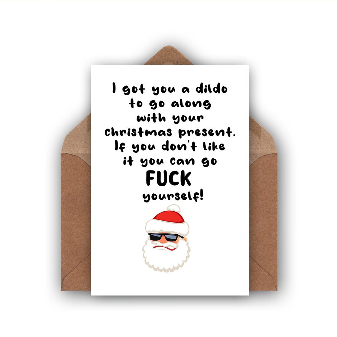 Funny Christmas Card Rude Christmas Card Funny Card Xmas Etsy Funny Christmas Card Rude Christmas Card Funny Card Xmas Etsy