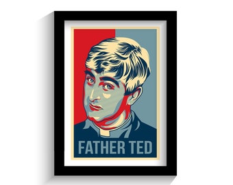 Father Ted Art - Etsy